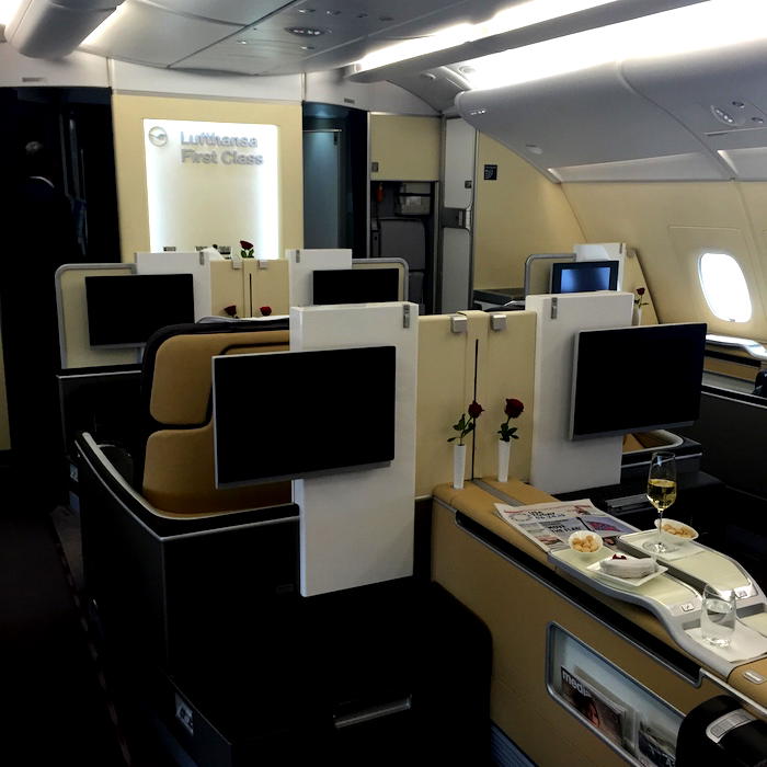 "You're Our Only First Class Passengers Today" - One Mile at a Time