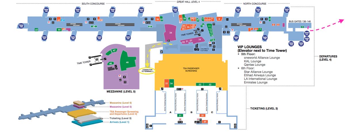 How To Get Between Terminals At LAX 2022 