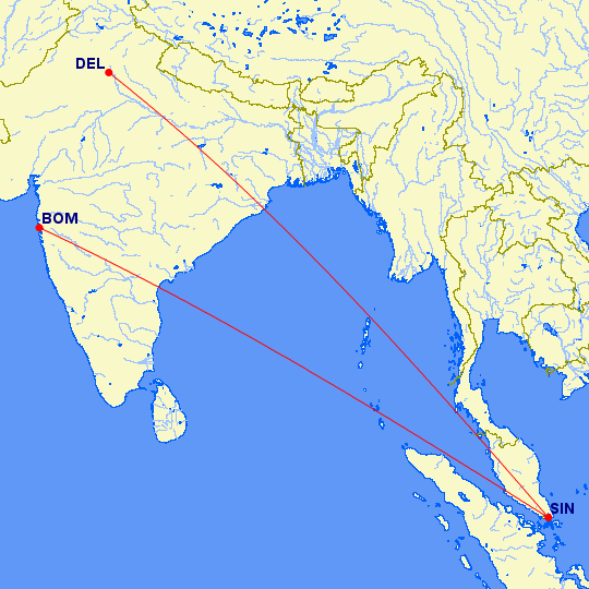 Singapore Airlines To Fly New A380 To India - One Mile at a Time