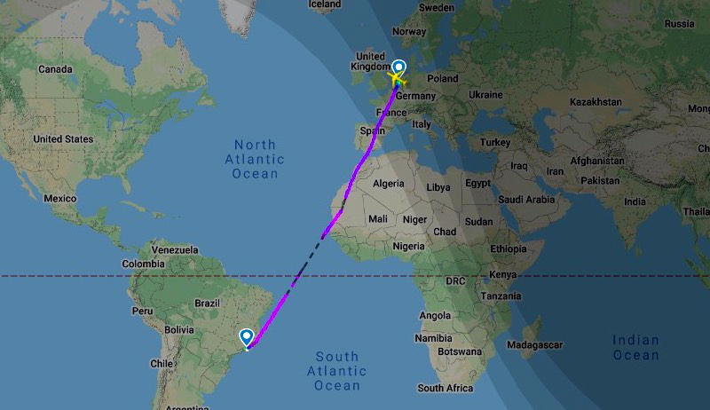 KLM 787 Operates Nine Hour Flight To Nowhere - One Mile at a Time