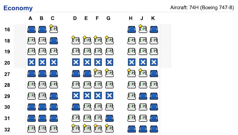 Lufthansa "Sleeper's Row" Offers Beds In Economy - One Mile at a Time