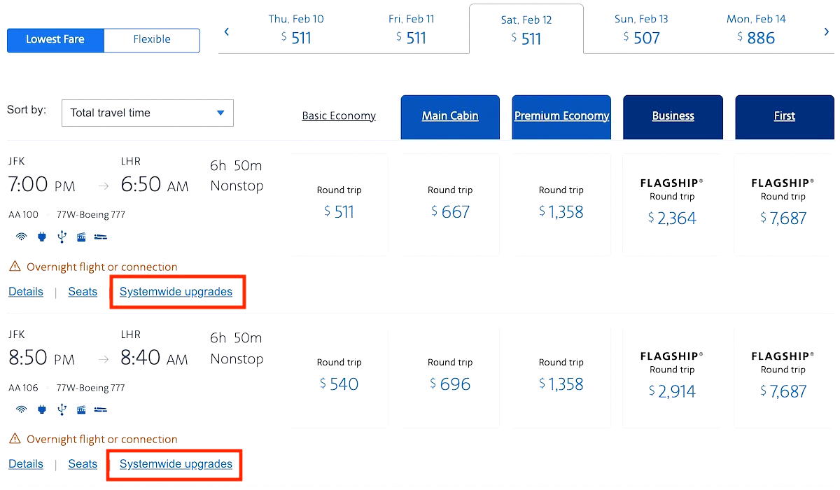 Guide To American Airlines Systemwide Upgrades - One Mile at a Time