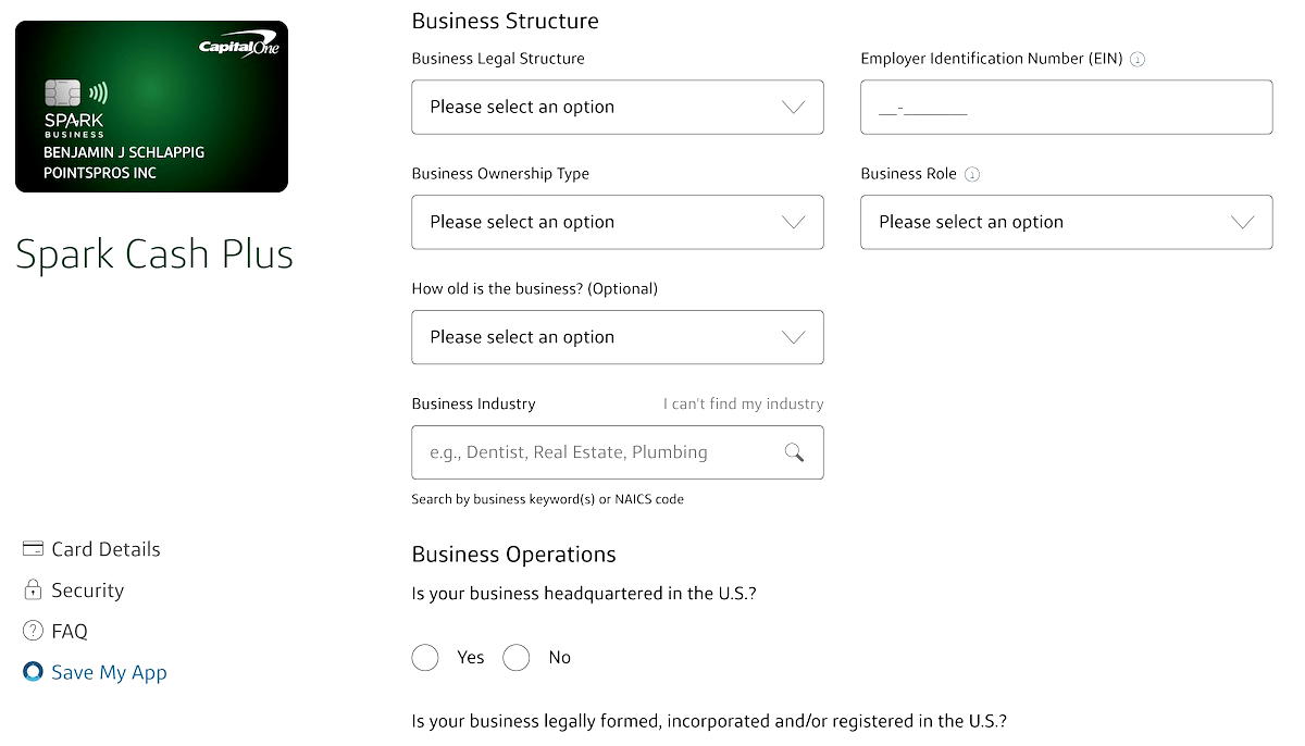 Capital One Spark Cash Plus Application Approval Experience - One Mile ...