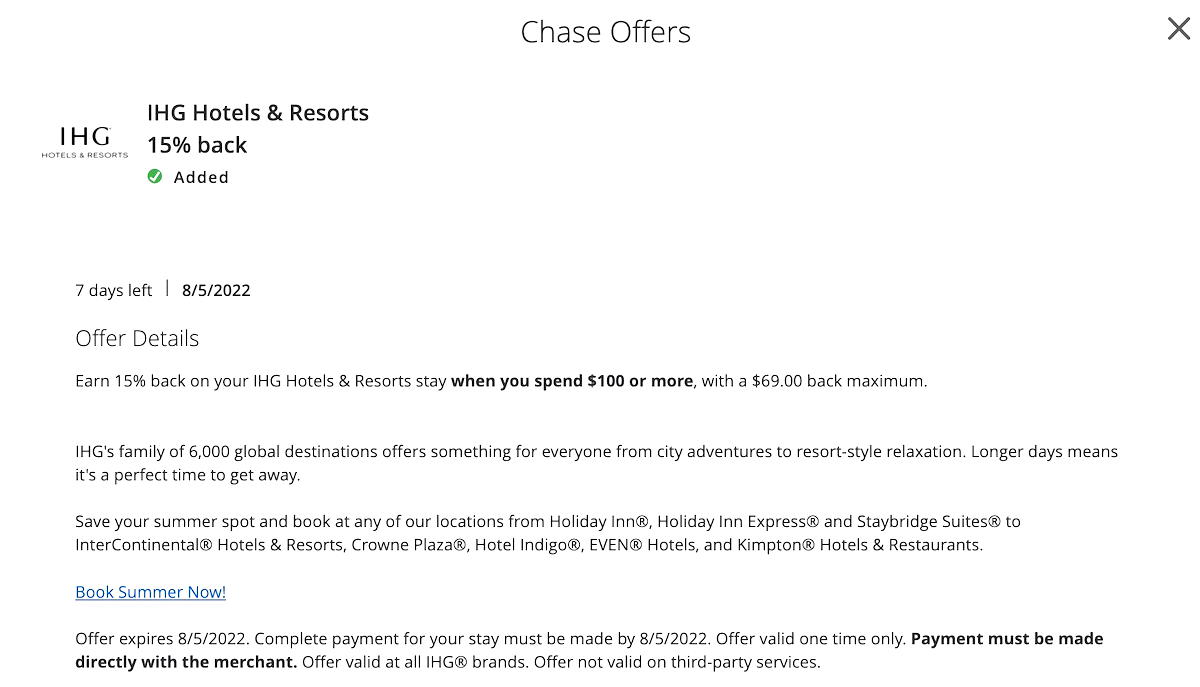 How To Use Chase Offers Program To Save Money - One Mile at a Time