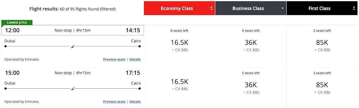 Redeem Aeroplan Points On Emirates (Even First Class!) - One Mile at a Time