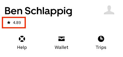 How To Check Your Detailed Uber Rating - One Mile at a Time