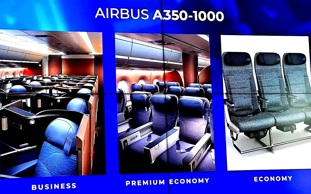 Philippine Airlines Airbus A350-1000s Join Fleet Soon, With New Cabins ...