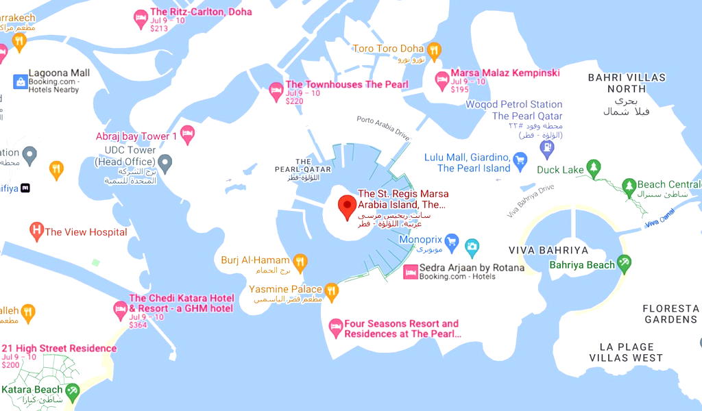 Review: St. Regis Doha Marsa Arabia Island, Qatar - One Mile at a Time