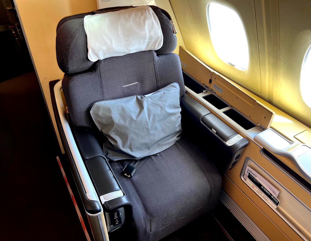 Review: Lufthansa First Class Airbus A380 (MUC-BOS) - One Mile at a Time