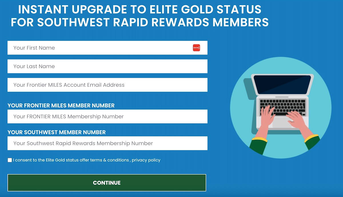 Frontier Airlines Selling Elite Gold Status For $40 - One Mile at a Time