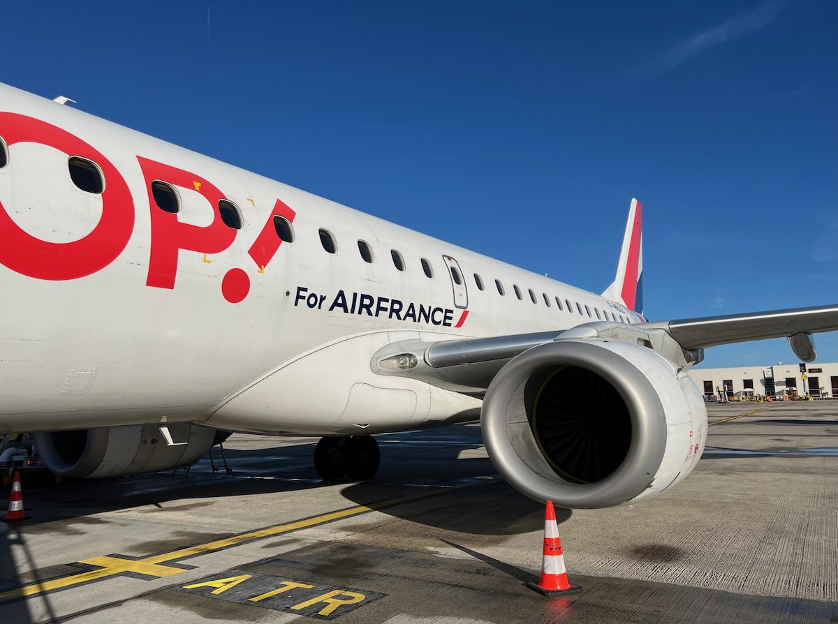 Review Air France HOP Business Class Embraer E190 CDG FRA One Mile