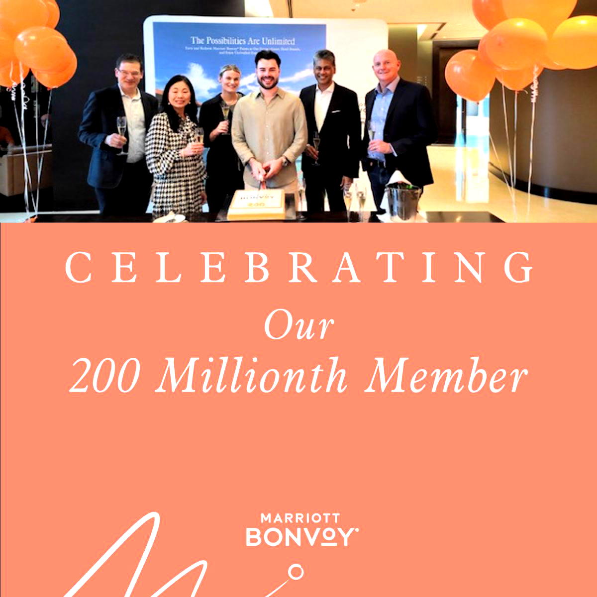 Marriott Bonvoy Surpasses 200 Million Members - One Mile at a Time