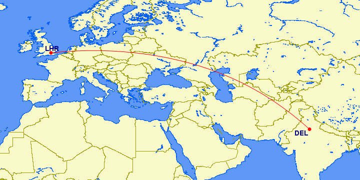 Air India Airbus A350 Flying International Routes, To Dubai & London ...