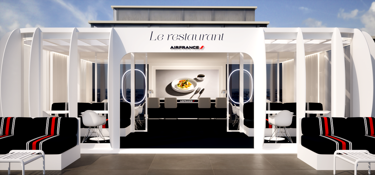 Air France Opening Pop-Up Restaurant In Paris, Serving Airplane Food ...