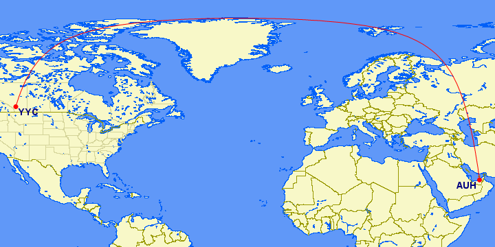 Etihad Airways Launching Flights From Abu Dhabi To... Calgary, Canada ...